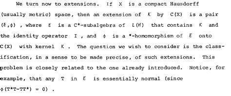 Functional Analysis Questions Regarding Essentially Normal Operators In Bdf Theory