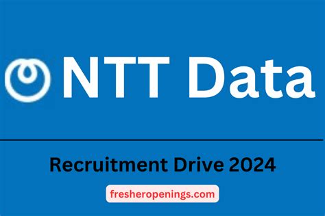 Ntt Data Freshers Hiring 2024 Recruiting As Security Services Engineer L1 Salary Up To 9 Lpa