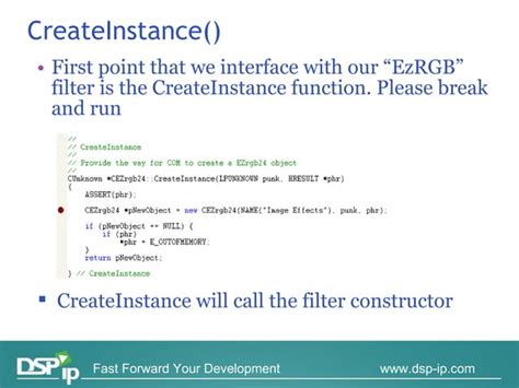 Introduction To Directshow Ii Ppt Video Software Computer