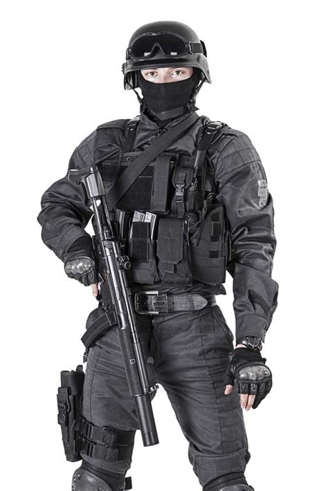 Swat Team Uniform Black