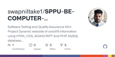 Github Swapniltake1sppu Be Computer Enginering Stqa Miniproject