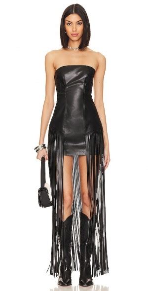 Lovers And Friends Dutton Faux Leather Dress