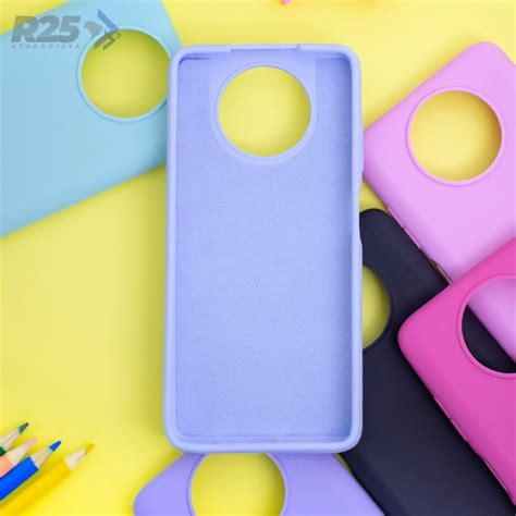 Capa Silicone Colorida Com Veludo Interno Xiaomi R Atacadista Distribuidora De