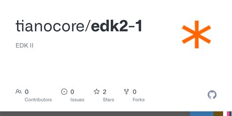 Github Tianocoreedk2 1 Edk Ii