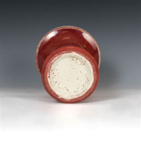 Sold Price A Chinese Flambe Glazed Gu Vase Early 19th Century