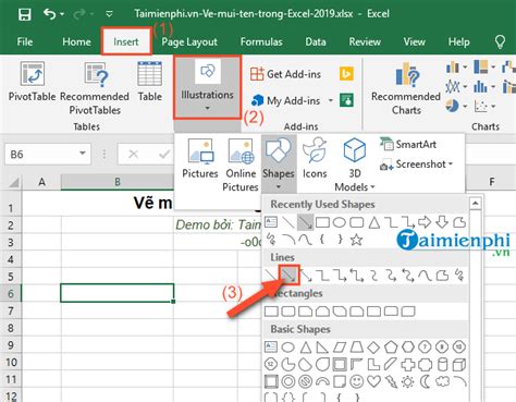 How To Draw Arrows In Excel Increase Or Decrease
