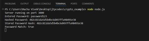 crypto timingsafeequal function in node js tpoint tech