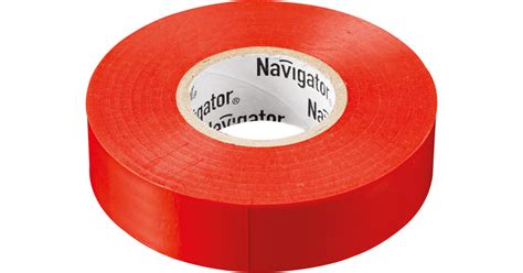Изолента Navigator 71 111 NIT-A19-20/R красная — Официальный сайт ...