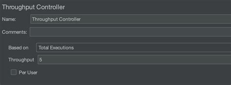 Jmeter Throughput Controller Octoperf