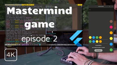 Asmr Programming Mastermind Game Episode 2 Coding No Talking Youtube