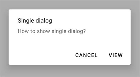 hiển thị duy nhất một dialog trong android