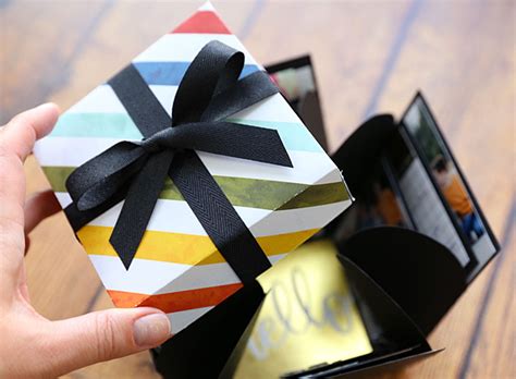 how to make an explosion box {cheap unique diy t idea } it s