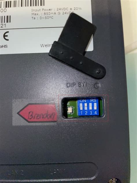 Hide Or Remove Hmi Orange Settings Button Easybuilder Pro Qanda Weintekusa