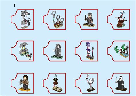 사용 설명서 레고 Set 76404 해리포터 레고 해리포터 크리스마스 캘린더