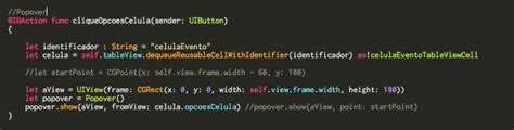 swift popover position incorrect in tableviewcell button stack overflow