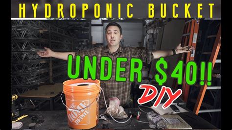 Hydroponics Bucket Grower For Under 40 Diy Build Dwc Deep Water Culture Hydro Grow Station