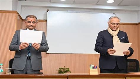 Sanjay Verma Ifs Takes Oath Of Office And Secrecy As Member Of Upsc
