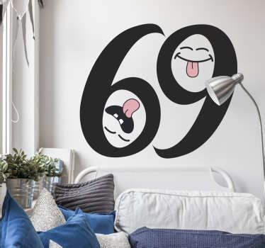 эротические наклейки на стене - TenStickers