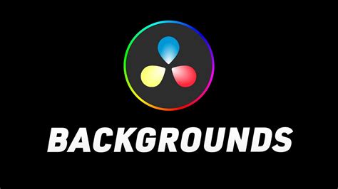 Dr19 How To Add Any Color Background Davinci Resolve 19 Youtube