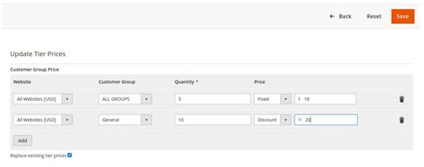 How To Overcome Limitations Of Tier Pricing In Magento Customgento Individual Solutions For
