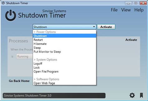 Sinvise Shutdown Timer Download