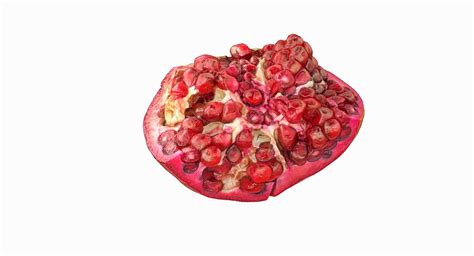 석류의 현실적인 조각 01 3d 모델 24 Max 3ds Fbx Obj Free3d