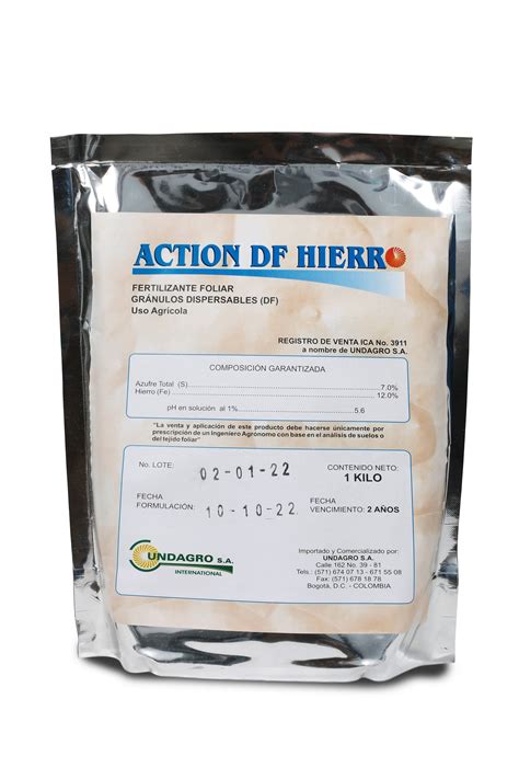 Fertilizante Hidrosoluble Action Hierro Croper