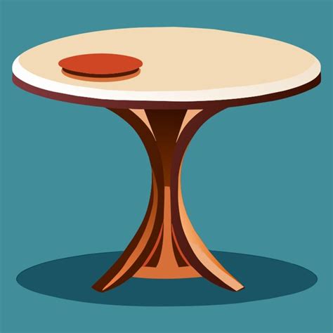 Table Vector Illustration Premium Ai Generated Vector