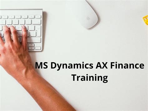 MS Dynamics AX Finance Training IDESTRAININGS