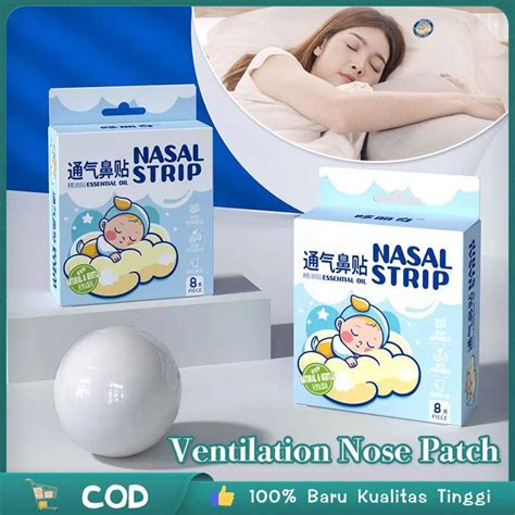 Jual 8pcs Nose Patch Flu Patch Hidung Tersumbat Sticker Hidung Tersumbat Plaster Hidung