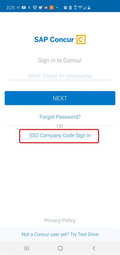 Activating SAP Concur Mobile Travel At Cornell And Concur