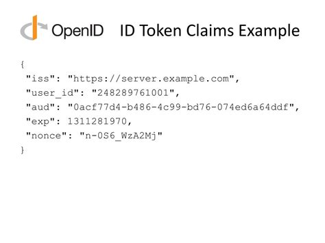 PPT OpenID Connect Update PowerPoint Presentation Free Download ID