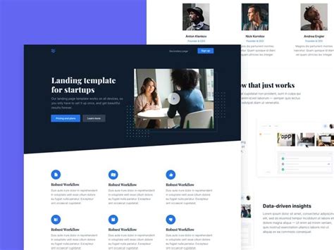 Tidy Free HTML React And Vue Template Freebiesbug Design Freebie Templates Coding