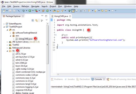 How To Run Testng Using Command Prompt Software Testing Material