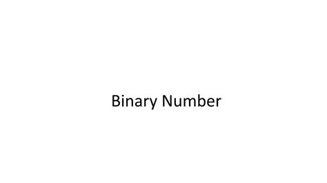 lec 01 number system decimal octal hexadecimal binary ppt