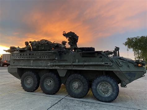 Armys Integrated Network Rolls On With Stryker Vehicles Article The United States Army