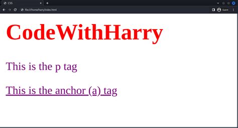 Css Selectors Css Tutorial Codewithharry