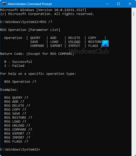 how to edit the registry from command prompt in windows 11 10