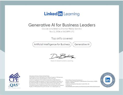 Shankar Reddy Gandra On Linkedin Just Finished The Course “generative