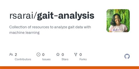 github rsarai gait analysis collection of resources to analyze gait