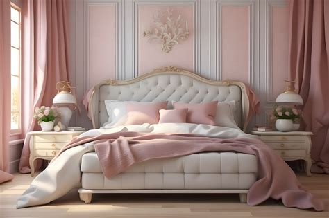 Download Ai Generated Bed Bedroom Royalty Free Stock Illustration