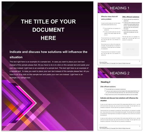 Arrow With The Lines Word Templates