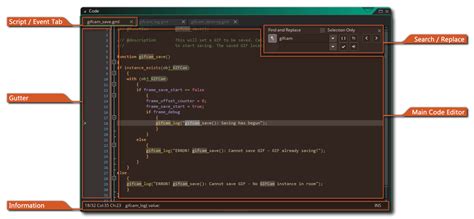 The Script Editor