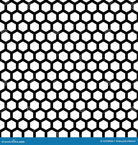 Honeycomb Seamless Pattern Stock Vector Image Of Attached 42340868
