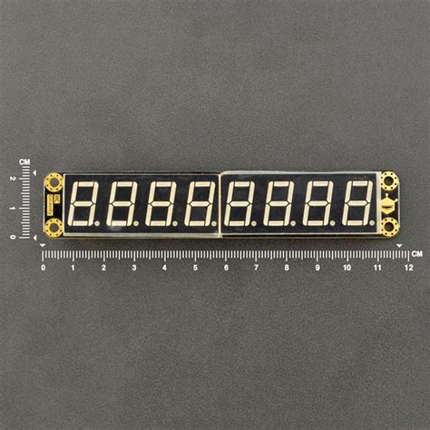gravity 8 digital led segment display module the pi hut