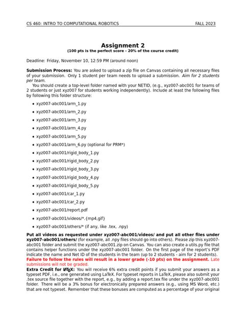 Cs460assignments 3 Pdf