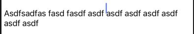 Ios Fix Cursor Size For Modified Paragraph Spacing In UITextView
