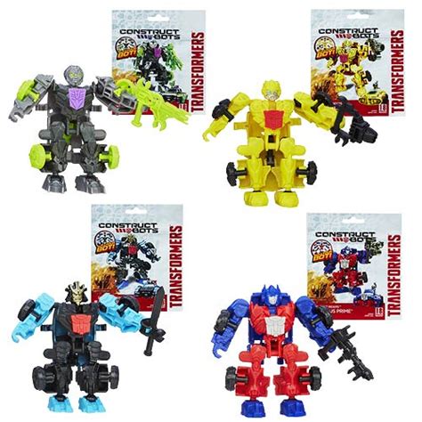 Transformers Age Of Extinction Asst 1 Construct Bots Set Jabbervine