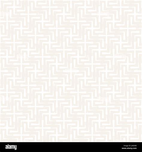 Vector Seamless Cross Tiling Pattern Modern Stylish Geometric Lattice