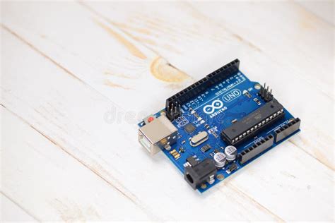 Arduino Uno Mikrokontroller Redaktionell Bild Bild Av Logotyp